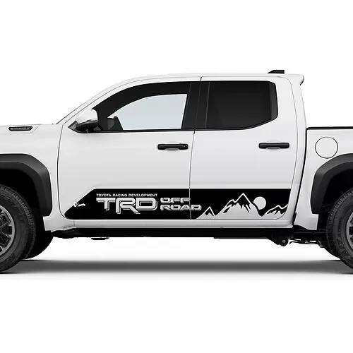 Pair Toyota Tacoma XSP Side Truck Vinyl Stickers Decal