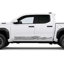 TRD Off Road Side Wave Rocker Panel Decals for Toyota Tacoma