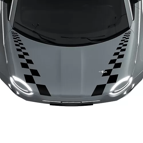 2X Multiple Color Graphics FIAT 500 500X I24 Abarth Racing Vinyl Decal ...