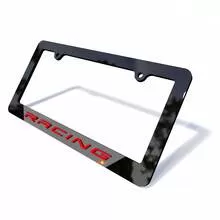 Racing Vehicle License Plate Covers Frames Vehicle Decor for Corvette