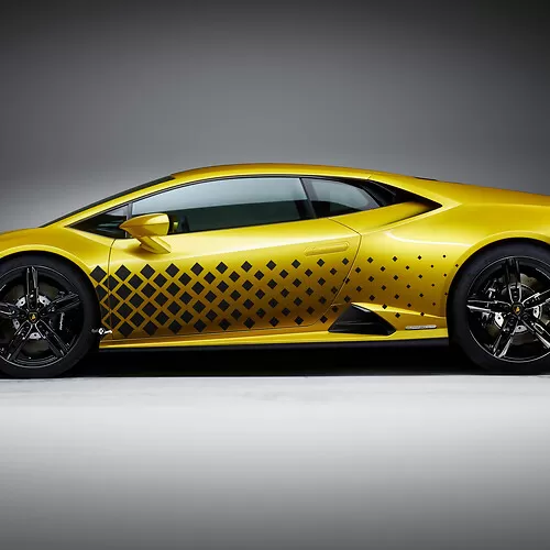 Diamond Gold Lamborghini