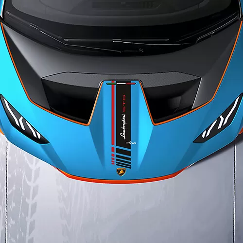 Lamborghini Urus 2021 2022 2023 Hood Flag Vinyl Decal Sticker Graphics