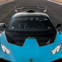 Windshield STO logo Lambo Vinyl Decal Sticker Graphics for Lamborghini STO