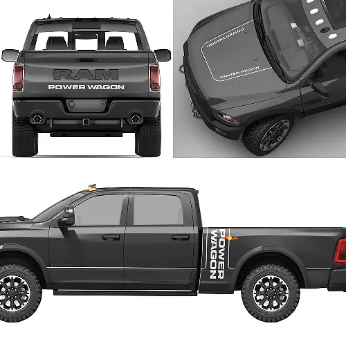 Ram Rebel Decals ᐈ Ram Rebel Decal Kit | SupDec Graphix