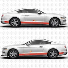 Shelby Side Rocker Panel Racing Decals for Musclecar Musclecarmodel