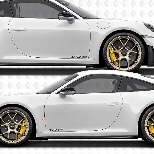 GT3RS GT3 RS Decal Sticker Emblem for Rear and sides of Porsche 911 GT3 RS