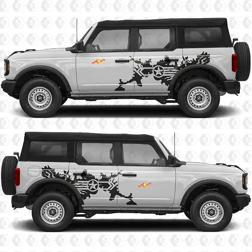 Bronco Decals ᐈ Broncos Car Decal | SupDec Graphix