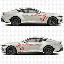 Side Doors Horse Mustang Decals Stickers for Ford Mustang