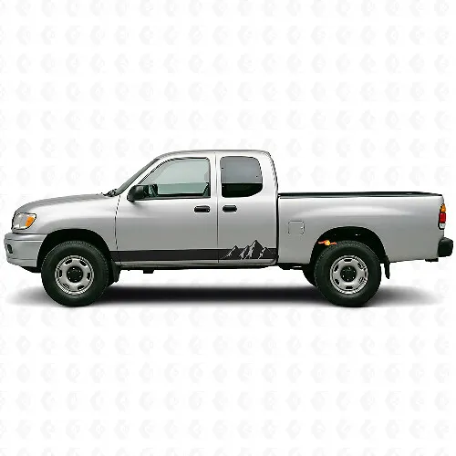 Mountains Wide Stripes Rocker Panel Vinyl Decal for Toyota Tundra 1999 ...