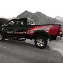 KIT of 2013 - 2020 Dodge Ram Power Wagon Hemi decal sticker for ...