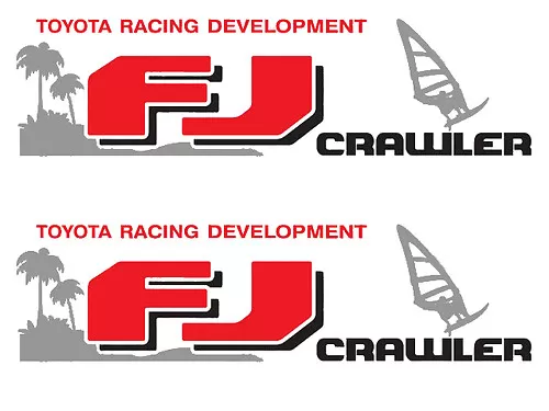 TOYOTA SR5 4X4 ALL TERRAIN DECAL Mountain Deer Hunter Decal TRD racing ...