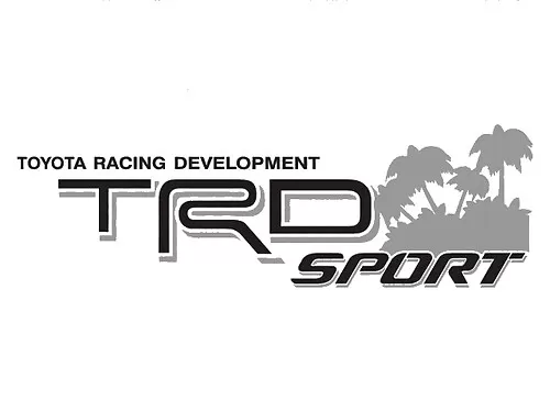 Toyota Logo Racing Development TRD Motorsport Banner Strip Car ...
