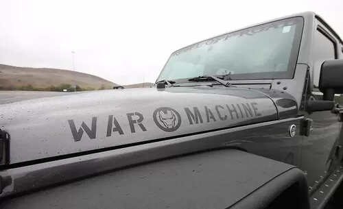 Warhawk Graphic Decal for 07-17 Jeep Wrangler Unlimited JK 4 Door