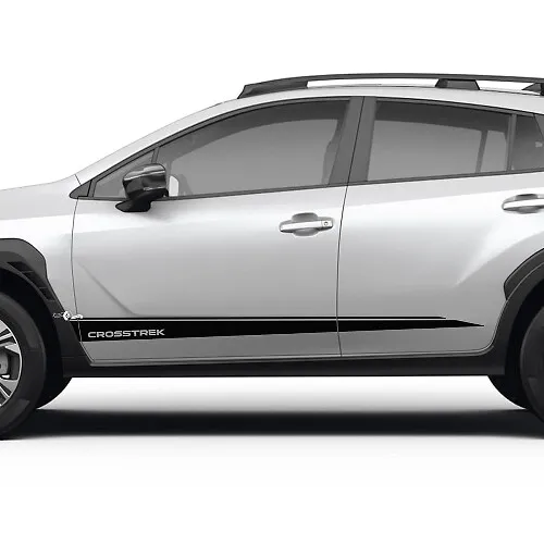 Side Door Stripes Vinyl Decals for Subaru - Stylish Car Graphics