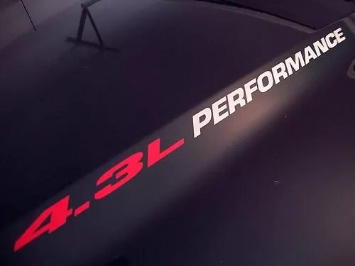 6.0L Vortec 364ci three colored Hood Decals : Fits Chevrolet Silverado ...