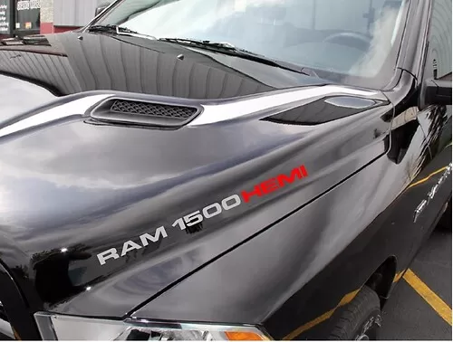 Dodge Ram HEMI 1500 Decal Sticker Vinyl Graphic Truck Bed Side Stripes ...