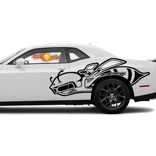 Huge Dodge Decal Graphic Vinyl Charger Or Challenger Mopar Srt Logo ...
