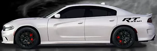 DODGE CHARGER 2x racing stickers logo graphics vinyl body decals side ...
