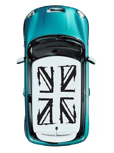 2X Mini Cooper Graphics Strip Roadster Symbol Car Racing Vinyl Decal ...