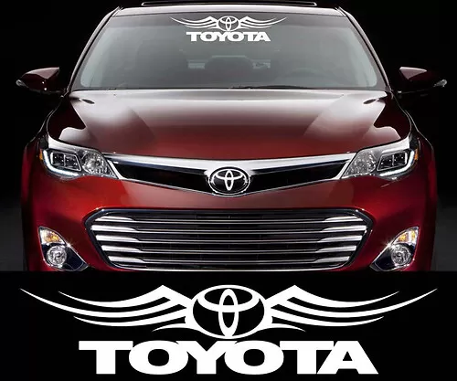 Lettering Decal Sticker Emblem Logo Vinyl For Toyota