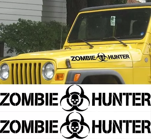 zombie hunter decals