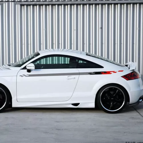 Pair Audi A5 Car Styling Vinyl Auto Car Sticker for Audi Door Side ...