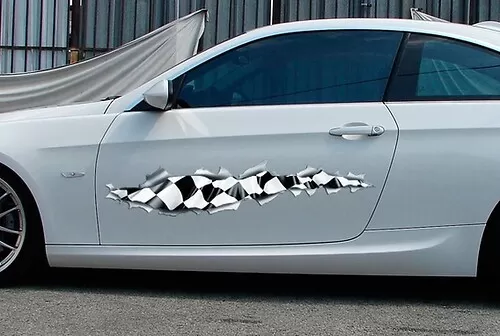 Bed Side Rally Racing Stripes (for all trucks) Decal Sticker