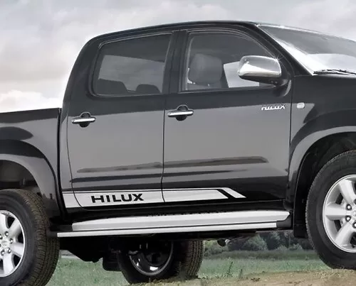 Pair Toyota Hilux 2022 Rally Distressed Side Splash Invincible Bed ...