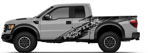 F-150 FORD RAPTOR MUD SPLATTER DECAL GRAPHICS STICKERS Vinyl Decal ...