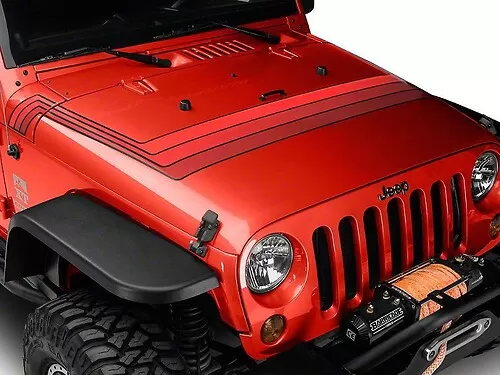 Hood Jeep MOJAVE Wrangler Vinyl Hood Scoop Decal Sticker Graphics 2 Colors