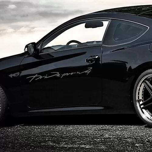 2 Nissan Decal Doors Rocker Panel Nissan Frontier Stripe Sticker Side ...