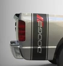 Dodge Hash Ram 1500 2500 3500 TRUCK bed box stripe decal vinyl Sticker ...