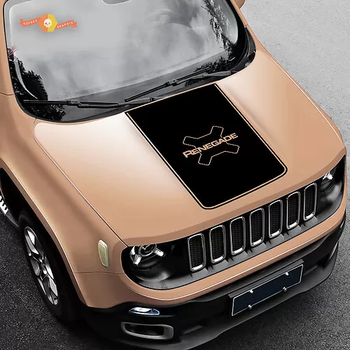 Jeep Renegade Logo Vinyl Decal Side Distressed Graphic Off Road
