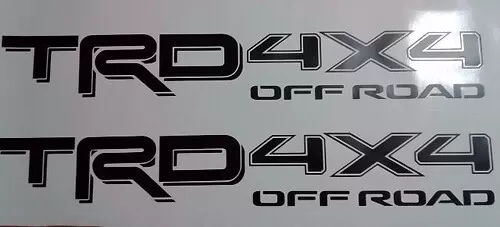 Huge TRD 4x4 PRO Sport Off Road NO SCOOP! Hood Vinyl Stickers Decal fit ...
