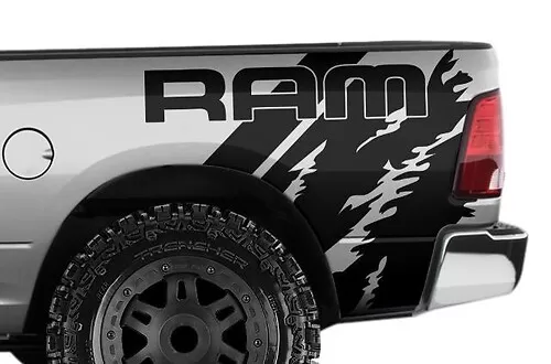 New Center Hood Graphics Vinyl Decal vinyl Sticker Dodge Ram 1500