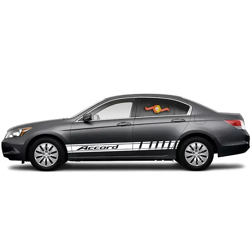Honda Accord Sport 2018 Hood Stripes Vinyl Decal Car JDM Spike Graphics ...