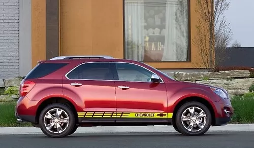 Chevrolet Cruze Racing side stripes graphics decal door line decal