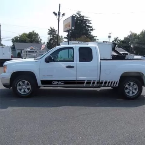 Windshield GMC Sierra 2500HD Mountain Vinyl Decal for GMC Sierra Graphics