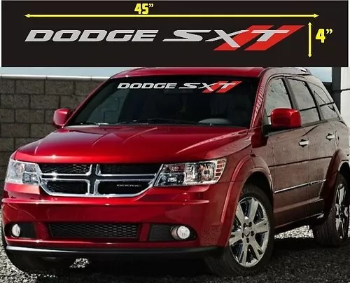 Window Windshield Banner Decal Sticker For Dodge Dakota Ram Viny