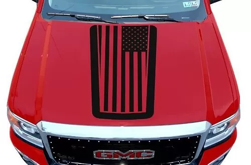 2 New GMC GM Sierra 1500 AT4 Bed Splash Off-Road Side Destroyed Decals ...