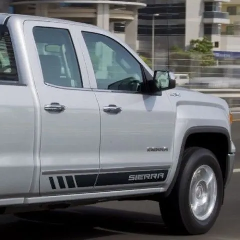 Windshield GMC Sierra 2500HD Vinyl Decal for GMC Sierra Graphics
