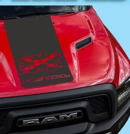 Decal Ram Strong Vinyl Graphic Truck Bed Stripes for Dodge Ram