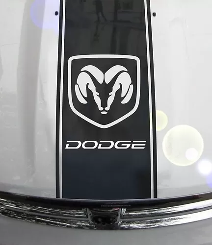 DODGE RAM Windshield Vinyl Decal Sticker Custom 40" Vehicle Logo Graphics