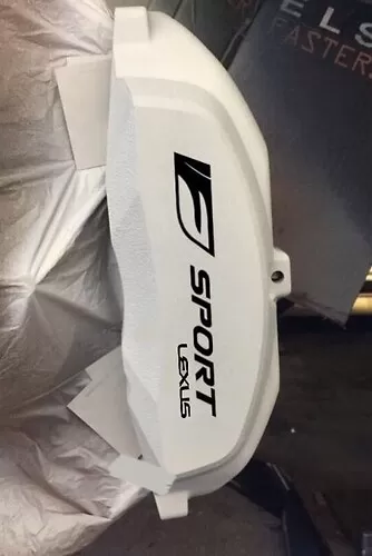 2 - LEXUS RACING Sport Motorsport Vinyl Decal sticker emblem logo RED