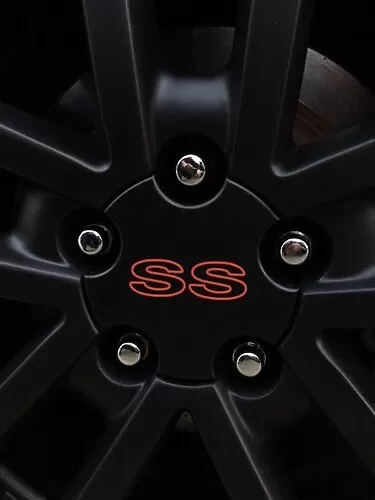 CAMARO SS Wheel Center Cap Logo SS Decals(Any Color)