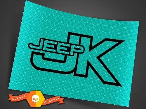 4x4 Off Road Tire Track Vinyl Decal Sticker for Jeep Cars