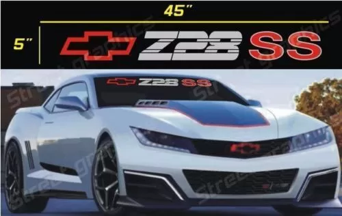 LS1 - Two White Vinyl Decal Stickers - Camaro Corvette GTO SS Z28 LSX ...