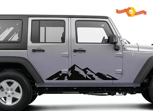 Jeep Wrangler Islander Graphics Kit CJ YJ TJ LJ TK Decal Stripes