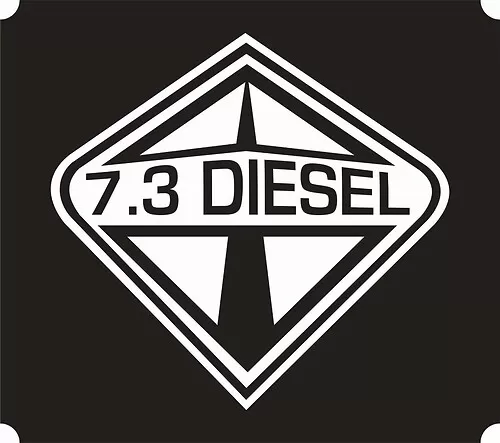 7.3L, 6.7L, 6.4L, 6.0L Powerstroke Diesel hood decal / sticker Ford ...