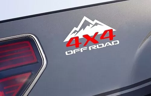 Tire Track Truck Off Road 4x4 Vinyl Decal Sticker